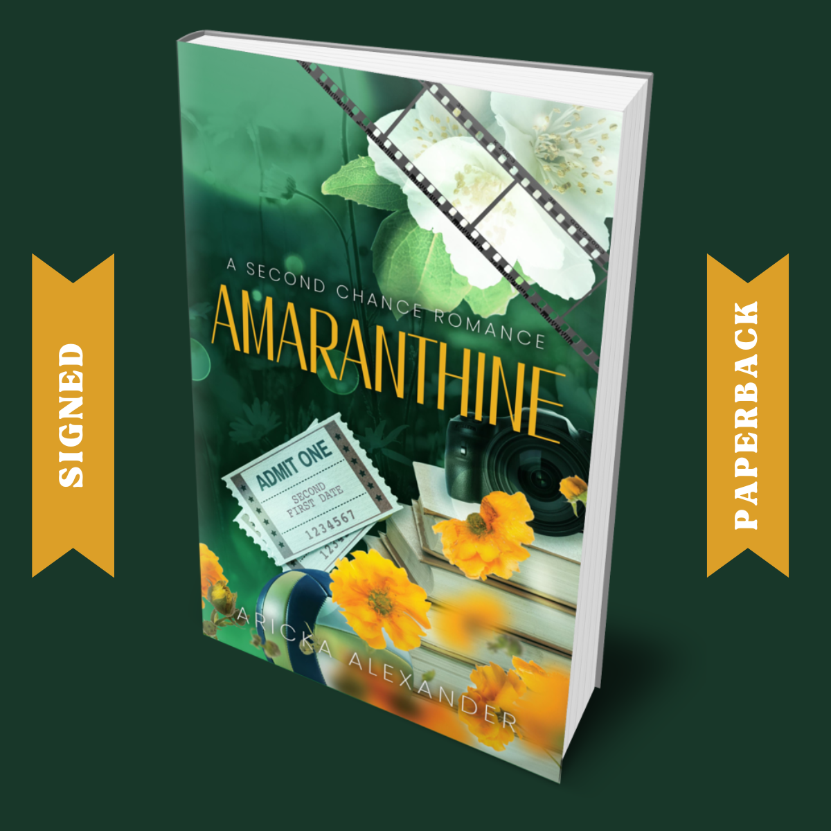 Amaranthine Alternate Cover Paperback – SerenityMoonBlues